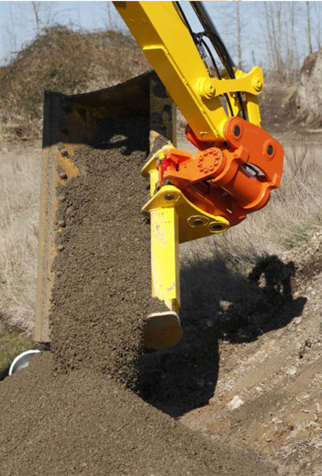 Rotation and tilting – Menzi Muck